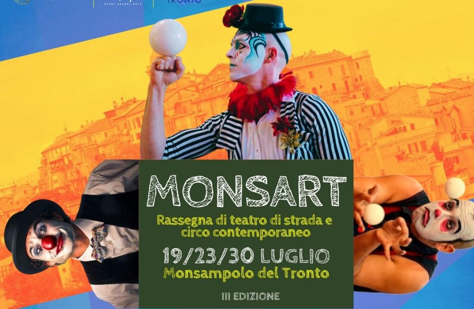 “Monsart”, tre giorni tra arte di strada e circo contemporaneo ...