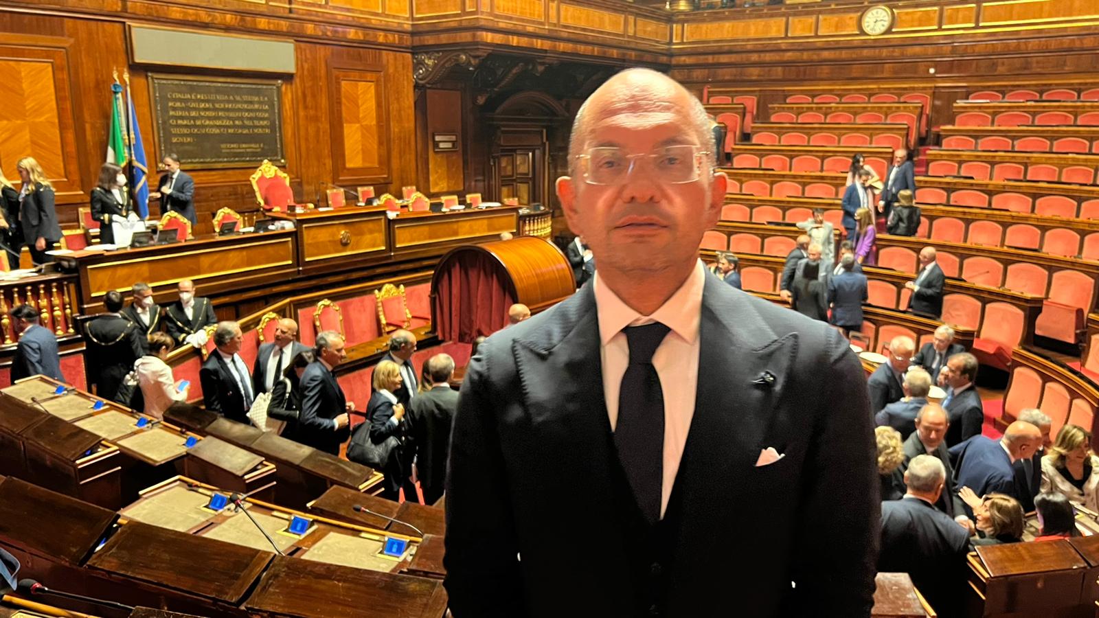 Guido Castelli e il debutto in Senato: «Grande emozione e senso di ...