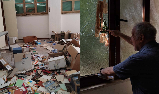 Vandali alla Casa Santa Maria di Spinetoli: aule a soqquadro, mobilio ...