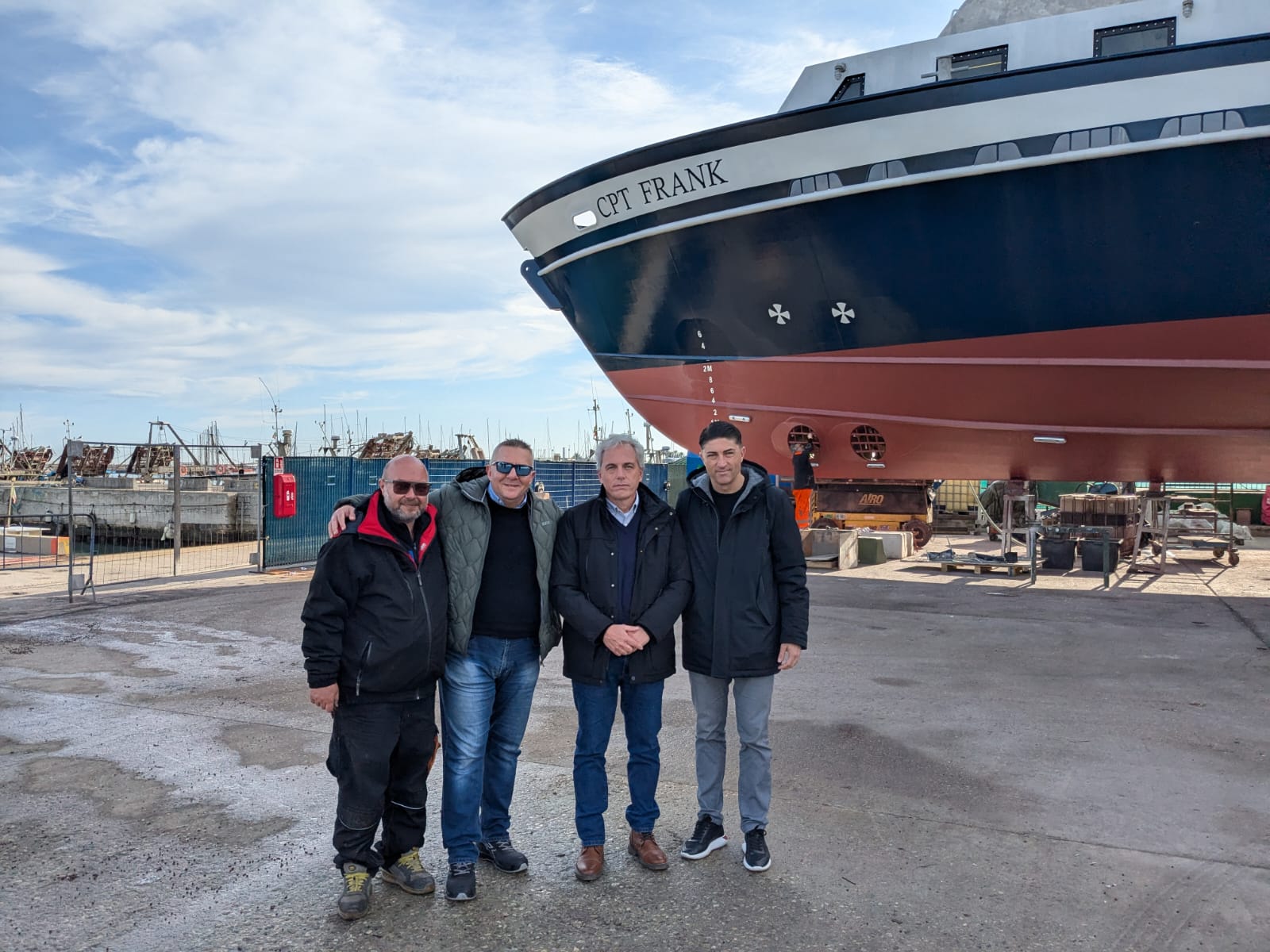 Il varo della Cpt Frank al porto di San Benedetto porta la firma delle ...